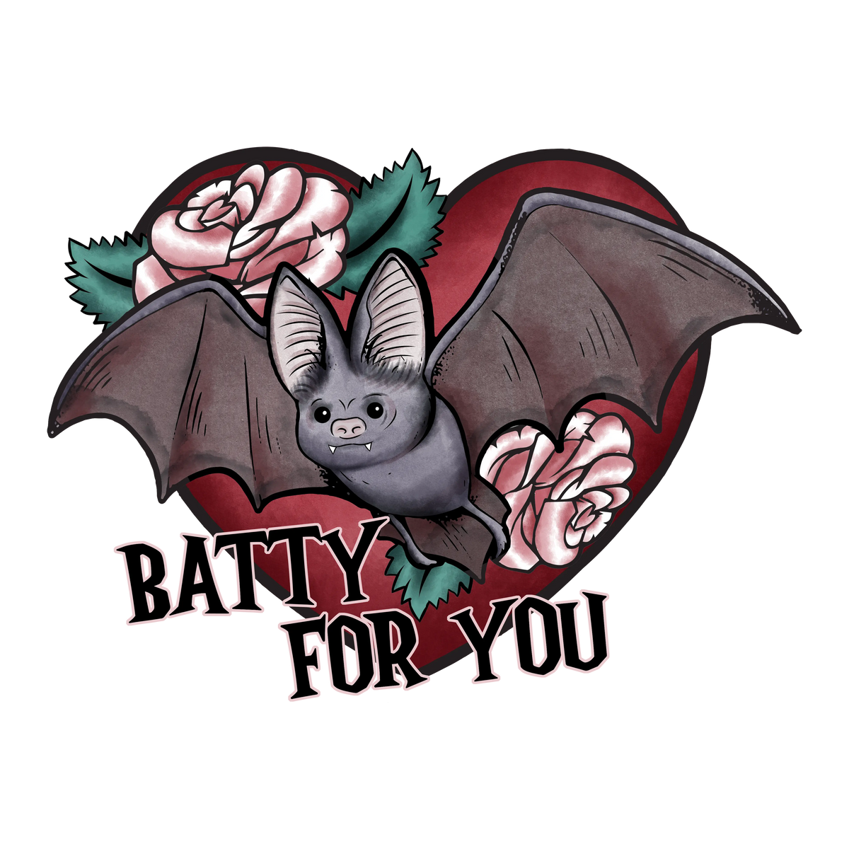 Batty for you Farm Animals Animals Ready To Press Dtf Transfers