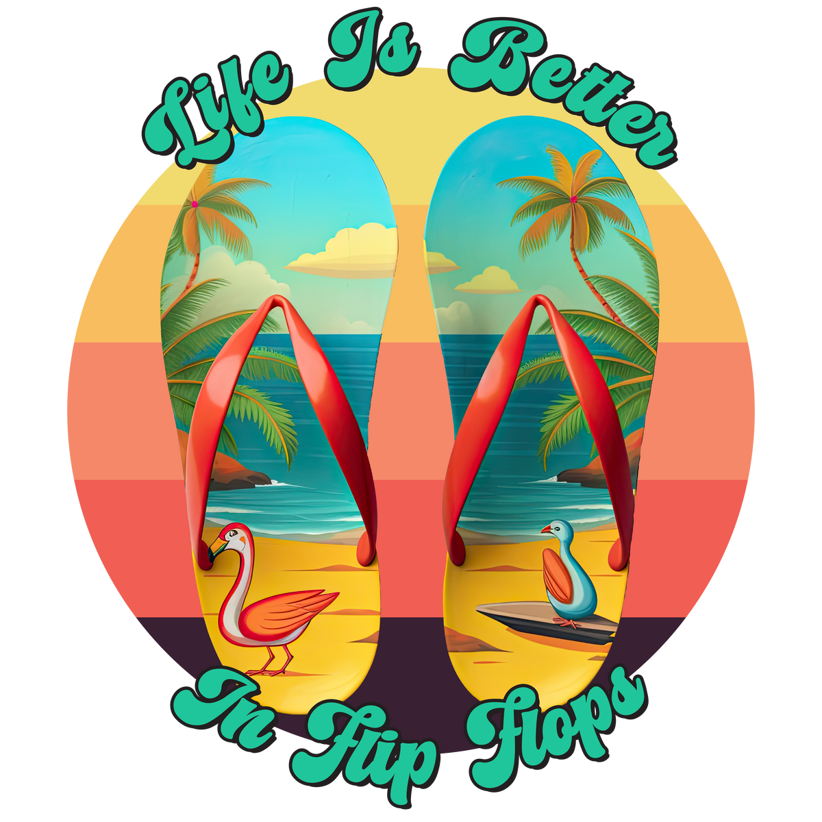 Beach (251) Beach Outdoors Ready To Press Dtf Transfers