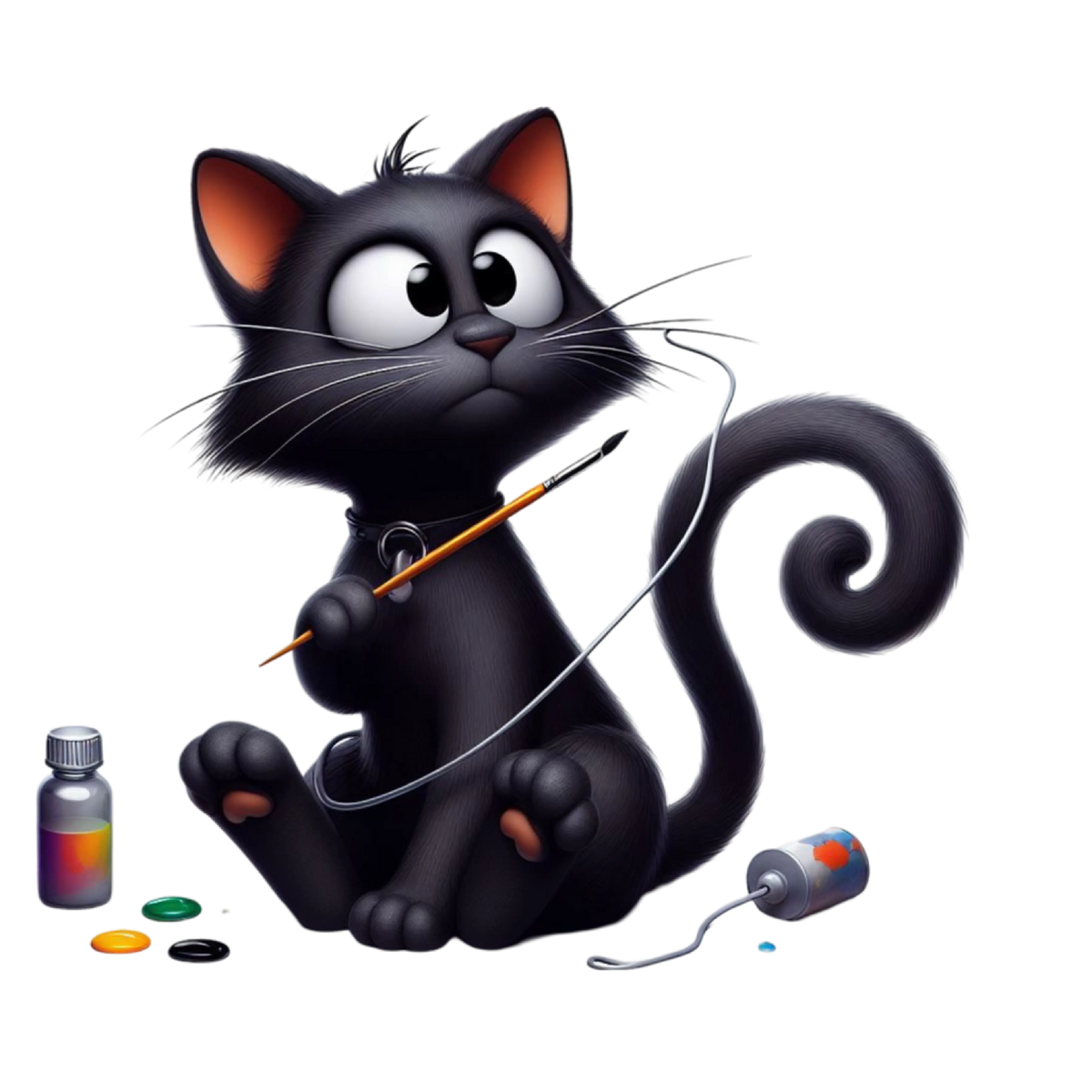 Black Cat (8) Cats Animals Ready To Press Dtf Transfers