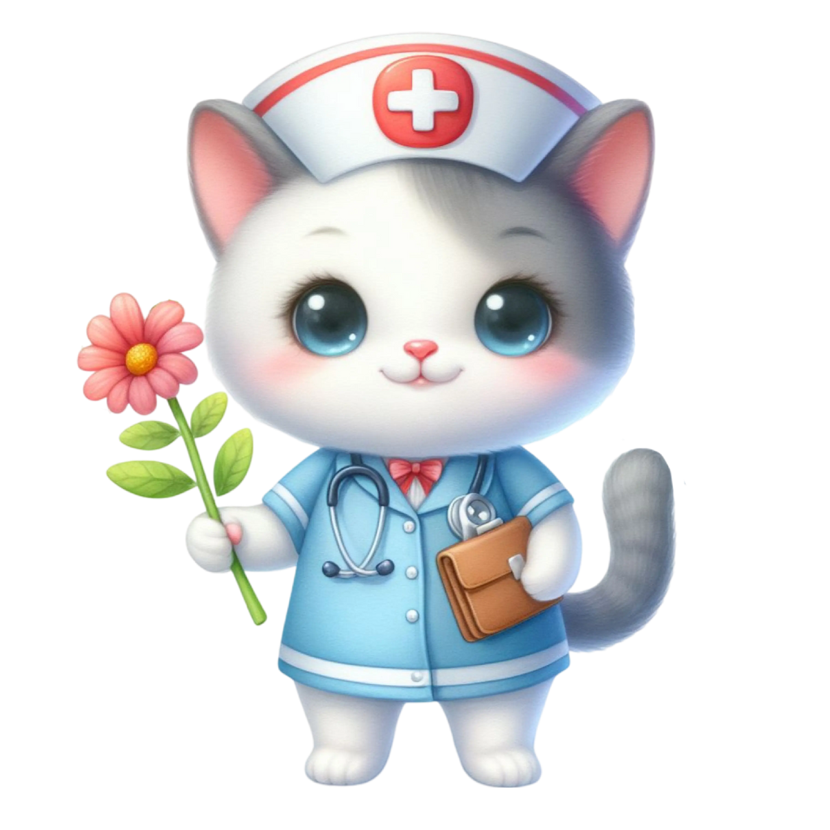 Cat Nurse (19) Cats Animals Ready To Press Dtf Transfers