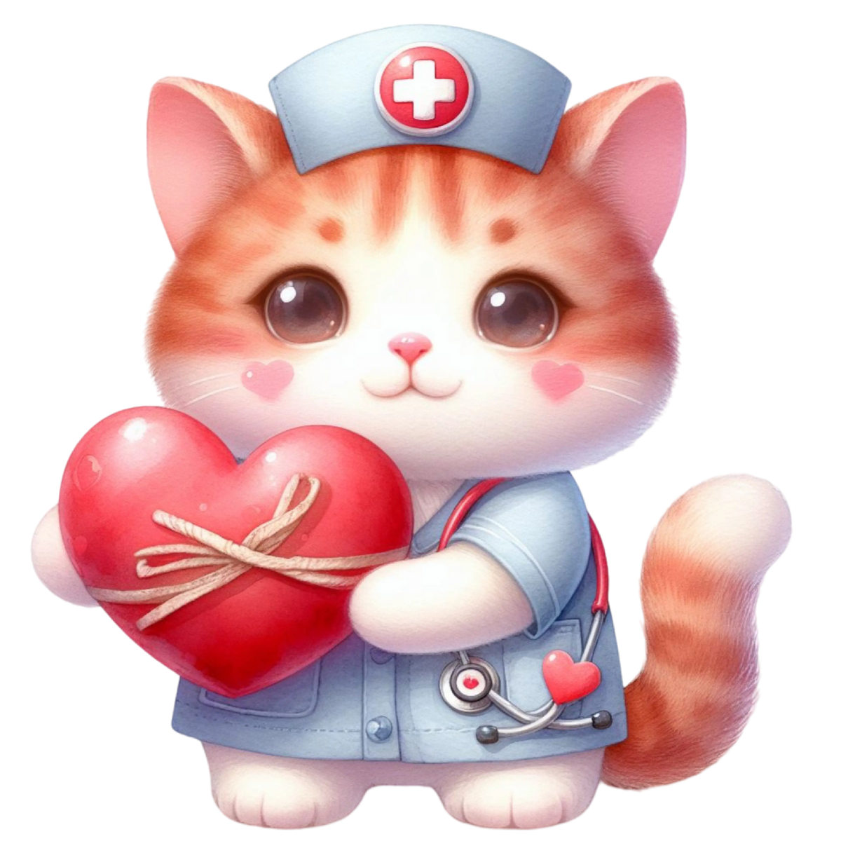 Cat Nurse (23) Cats Animals Ready To Press Dtf Transfers