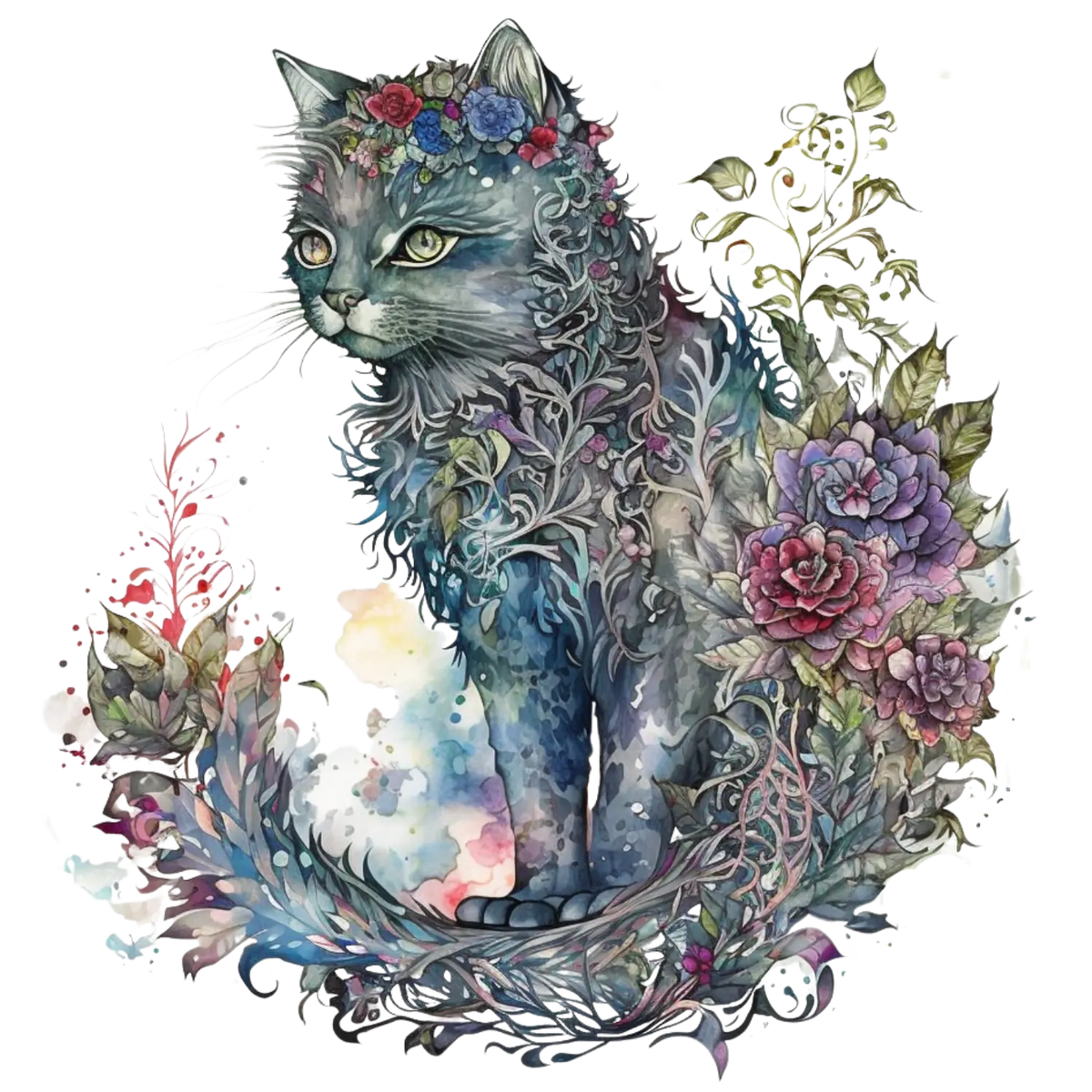 Cat (323) Cats Animals Ready To Press Dtf Transfers