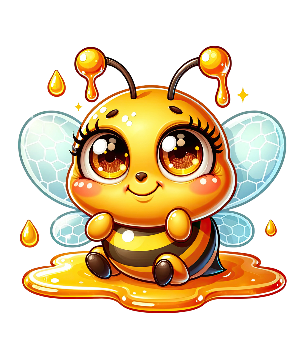 Cute Bees 18 Farm Animals Animals Ready To Press Dtf Transfers