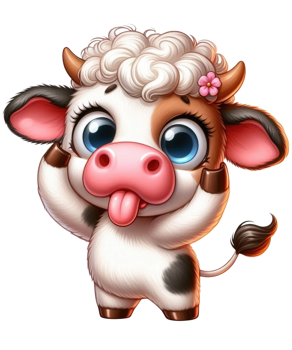 Cute Farm Animals 9 Farm Animals Animals Ready To Press Dtf Transfers