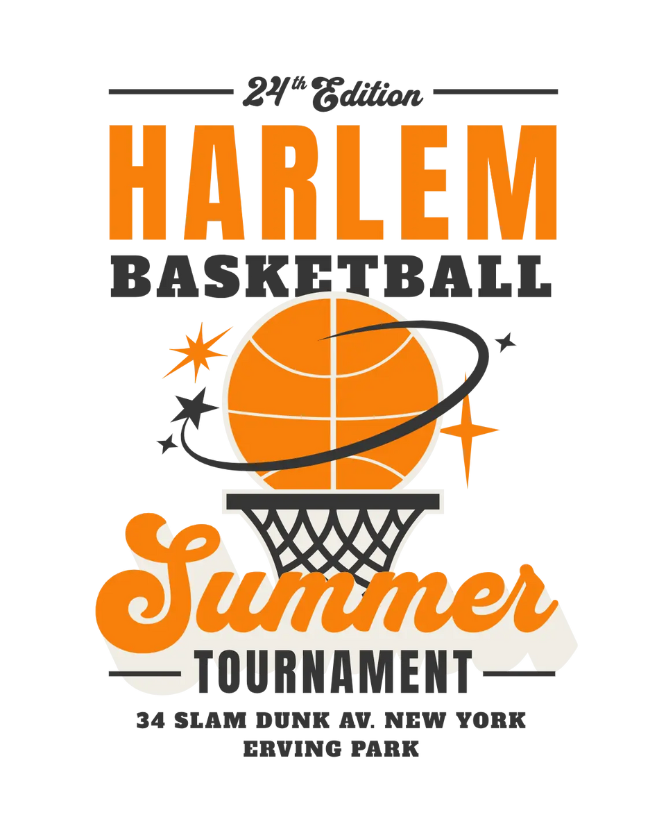 Harlem Basketball Tournament Basketball Sports Ready To Press Dtf Tran