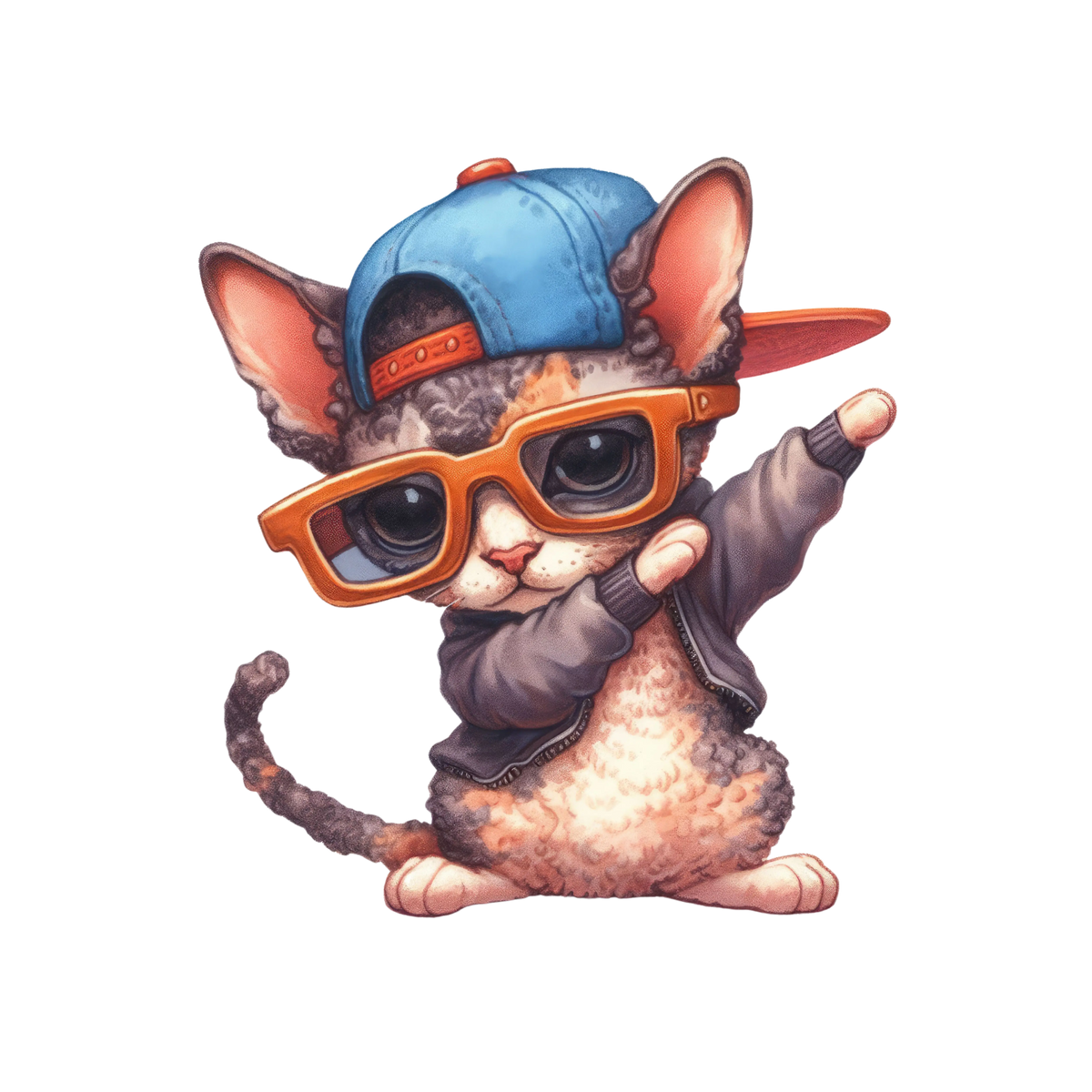 Hat Cat (17) Cats Animals Ready To Press Dtf Transfers