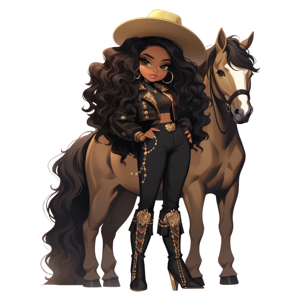 Horse (24) Horses Animals Ready To Press Dtf Transfers