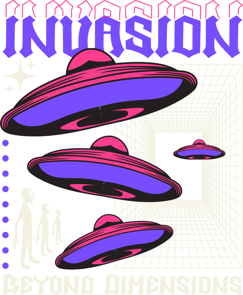 Invasion All Street Wear Street Ready To Press Dtf Transfers