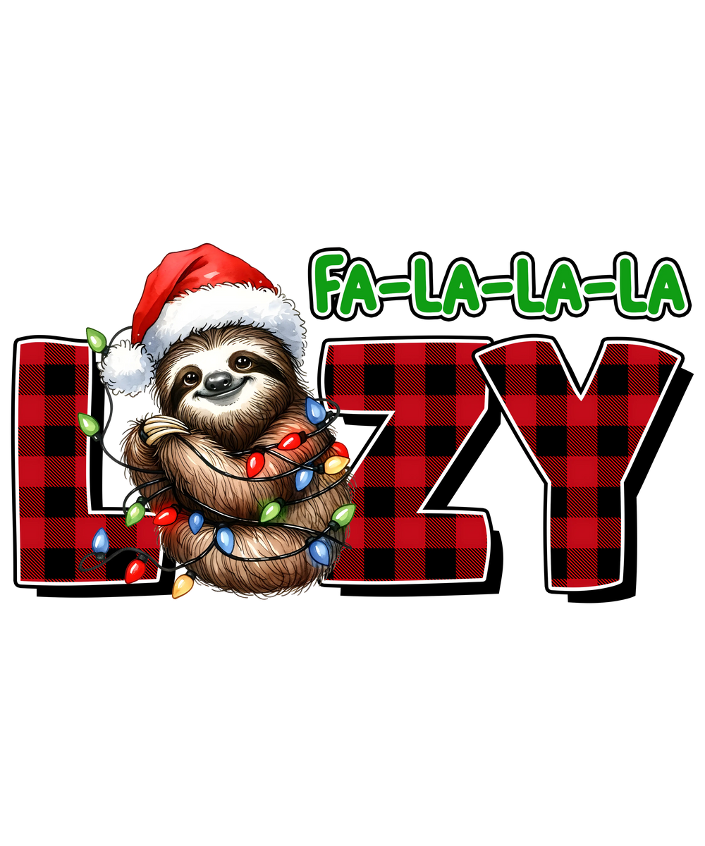 Lazy Sloth (29) Sloths Animals Ready To Press Dtf Transfers