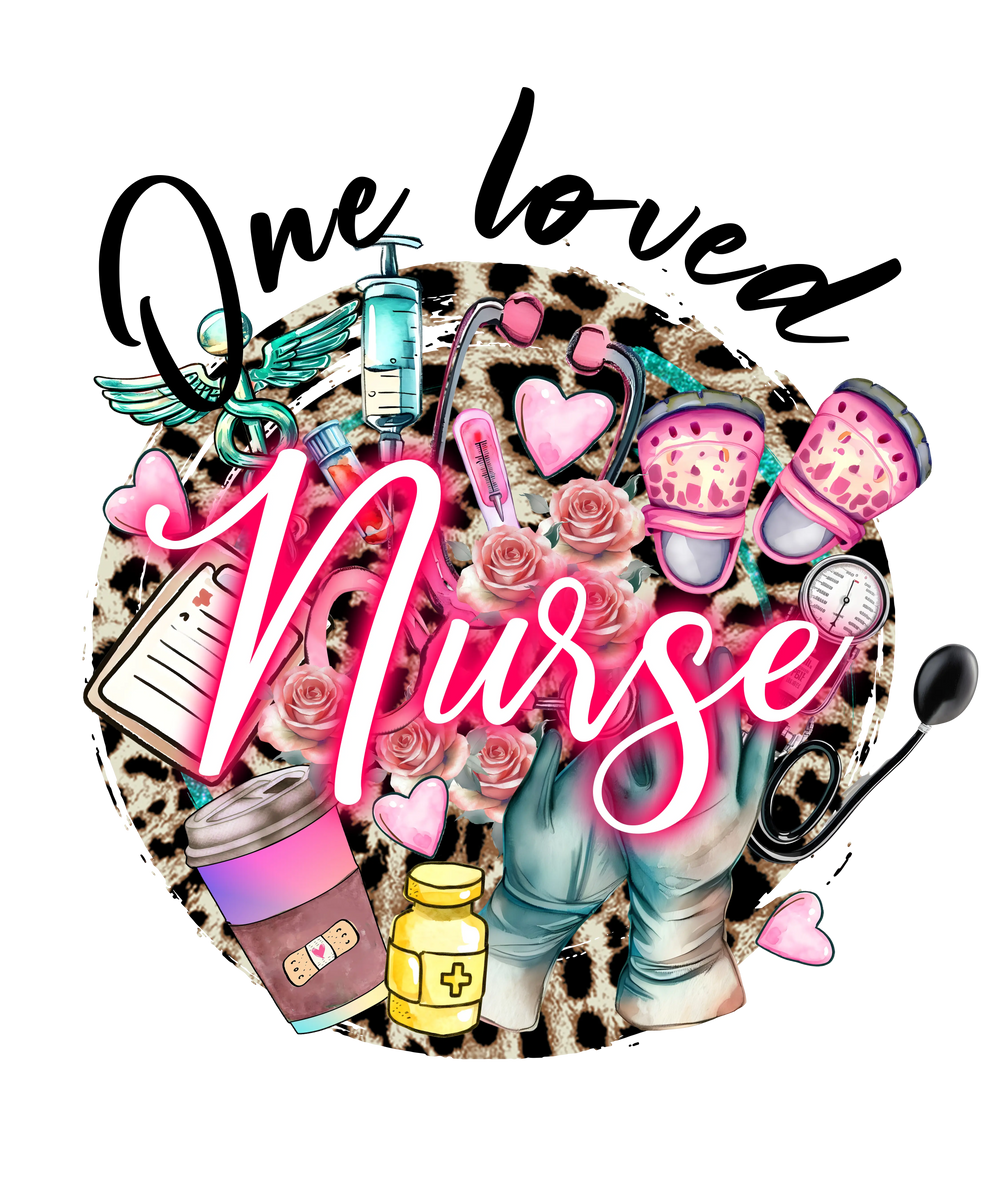 Nurse (171) Nursing Military & First Responders Ready To Press Dtf Tra