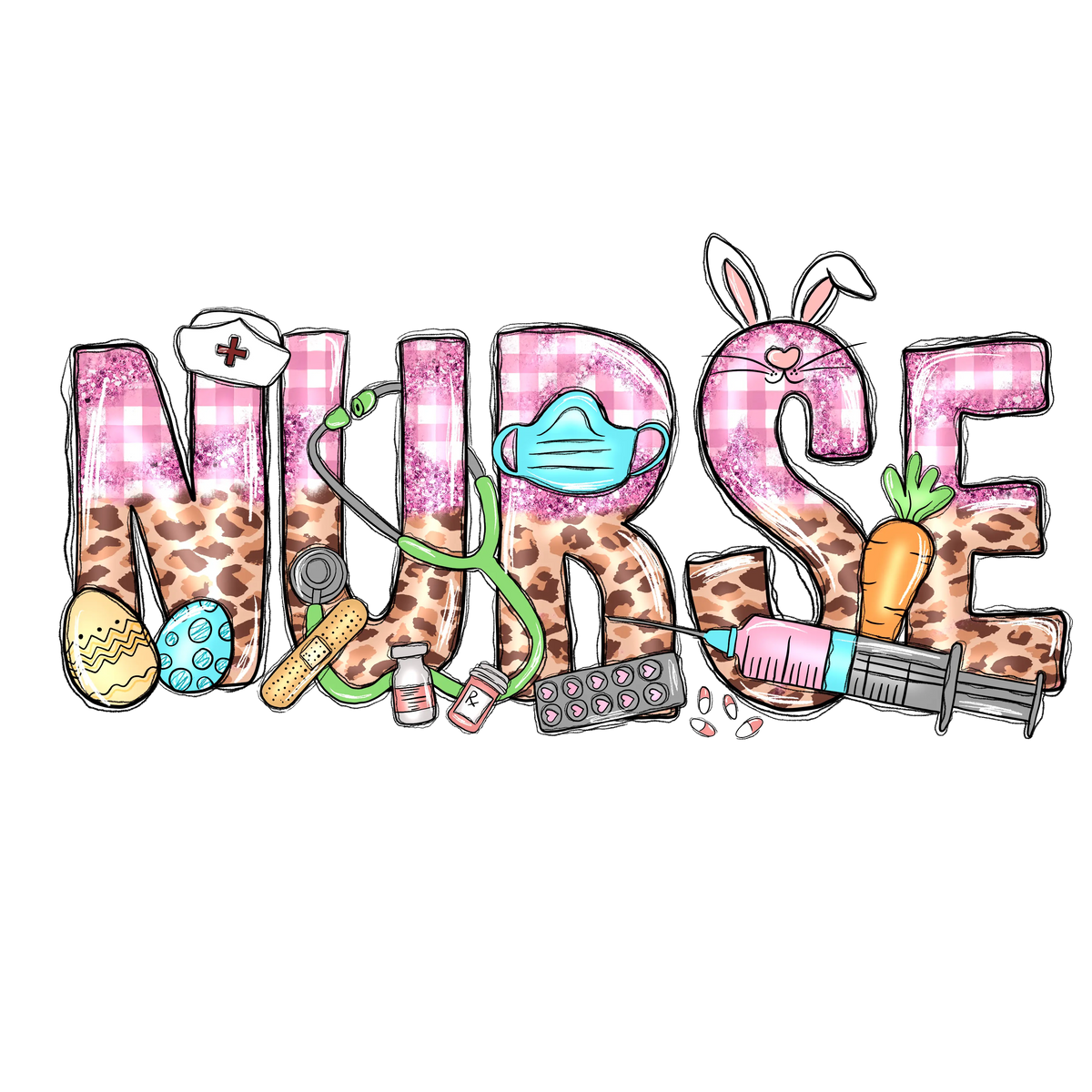 Nurse (23) Nursing Military & First Responders Ready To Press Dtf Tran