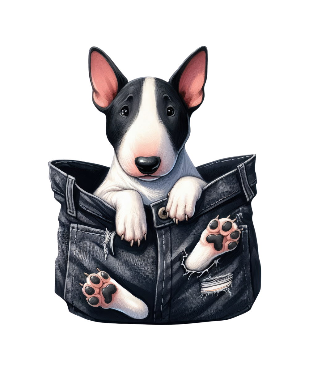 Pocket Dog (23) Dogs Animals Ready To Press Dtf Transfers