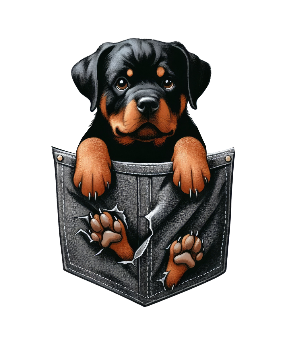 Pocket Dog (37) Dogs Animals Ready To Press Dtf Transfers