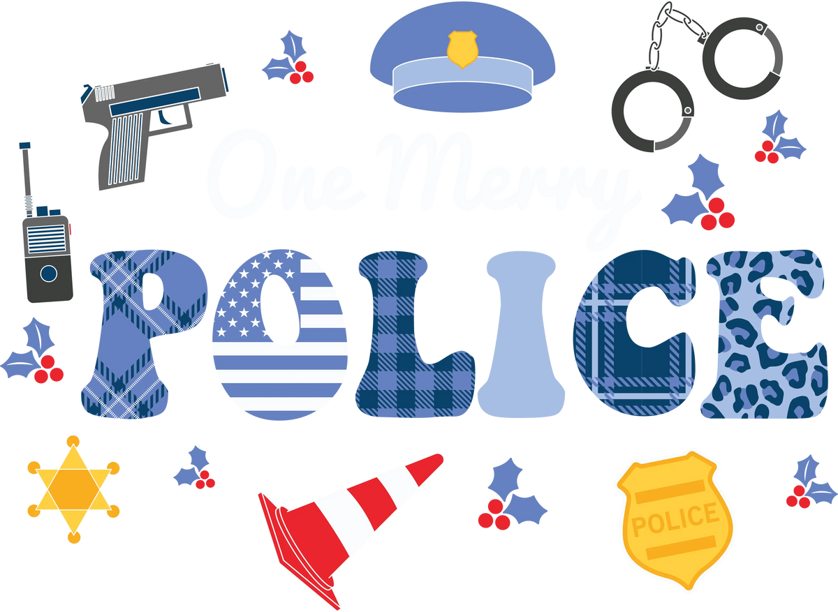 Police (113) Police Military & First Responders Ready To Press Dtf Tra