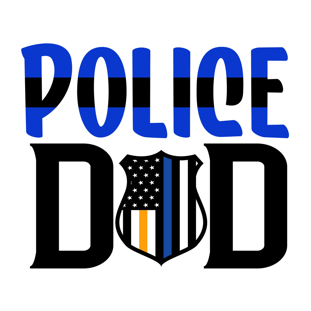 Police (122) Police Military & First Responders Ready To Press Dtf Tra