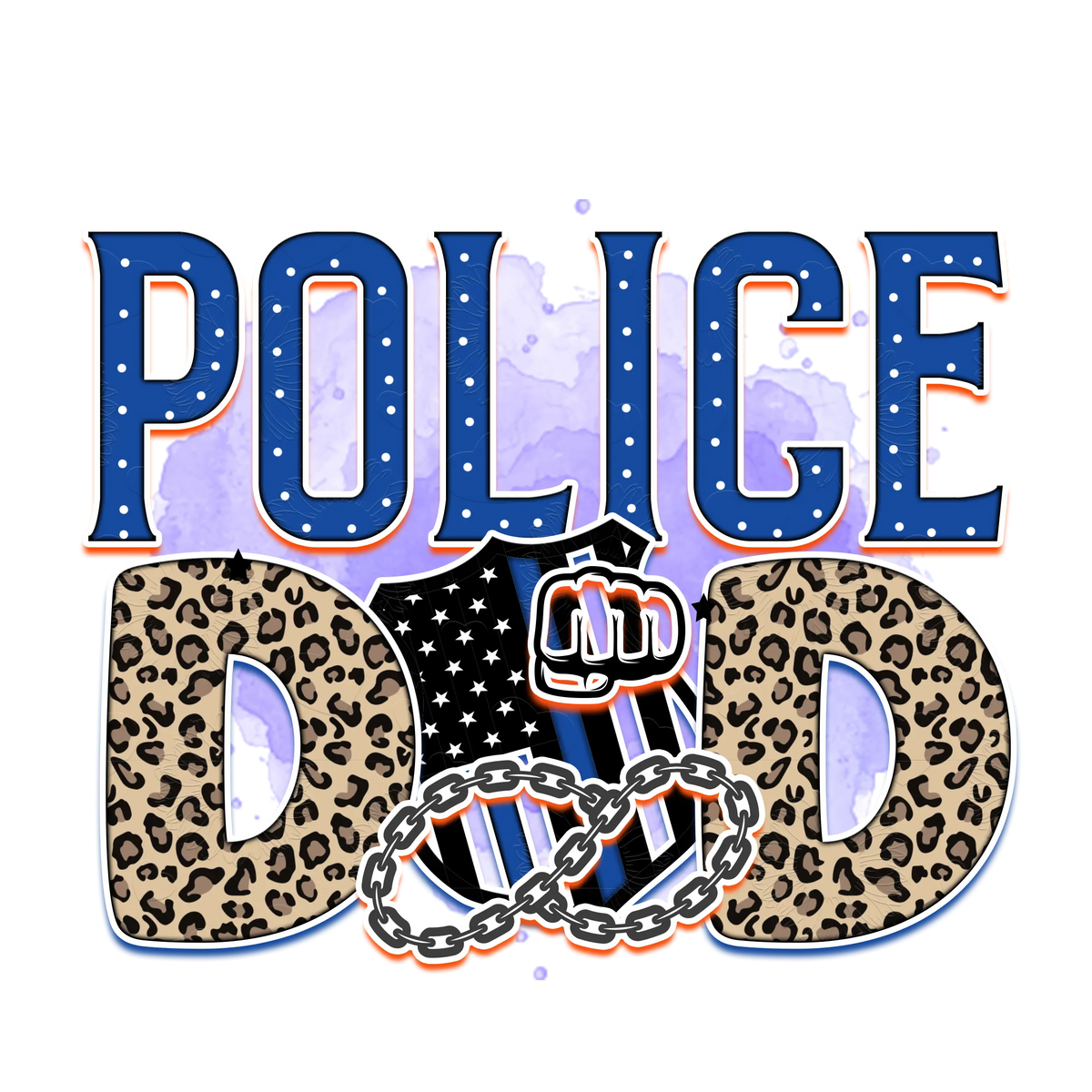 Police (172) Police Military & First Responders Ready To Press Dtf Tra