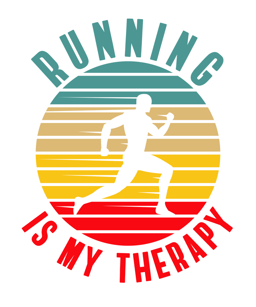 Running (47) Fitness Ready To Press Dtf Transfers