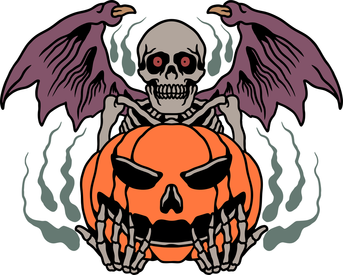 Skeleton (25) Danger Monster Street Ready To Press Dtf Transfers