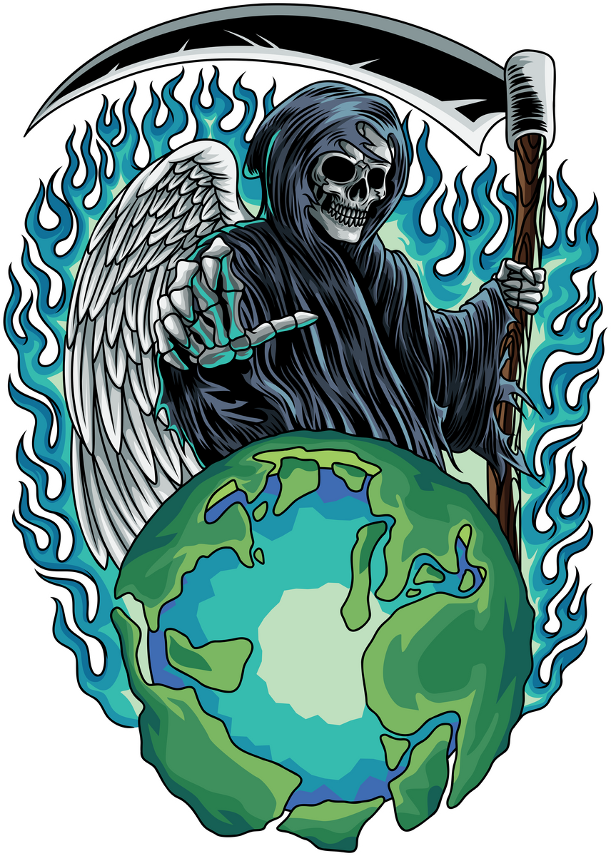 Skeleton (32) Danger Monster Street Ready To Press Dtf Transfers