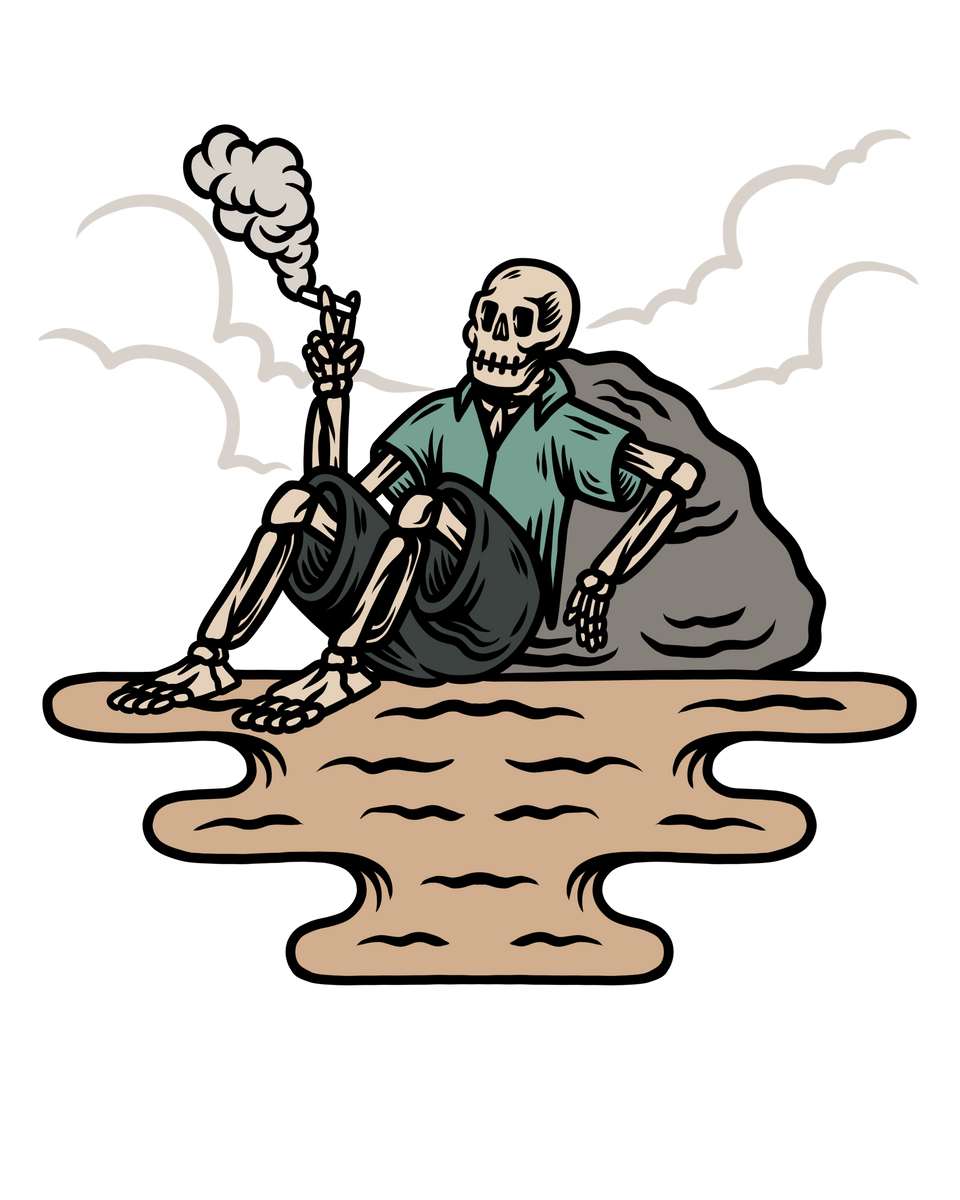 Skeleton (43) Danger Monster Street Ready To Press Dtf Transfers