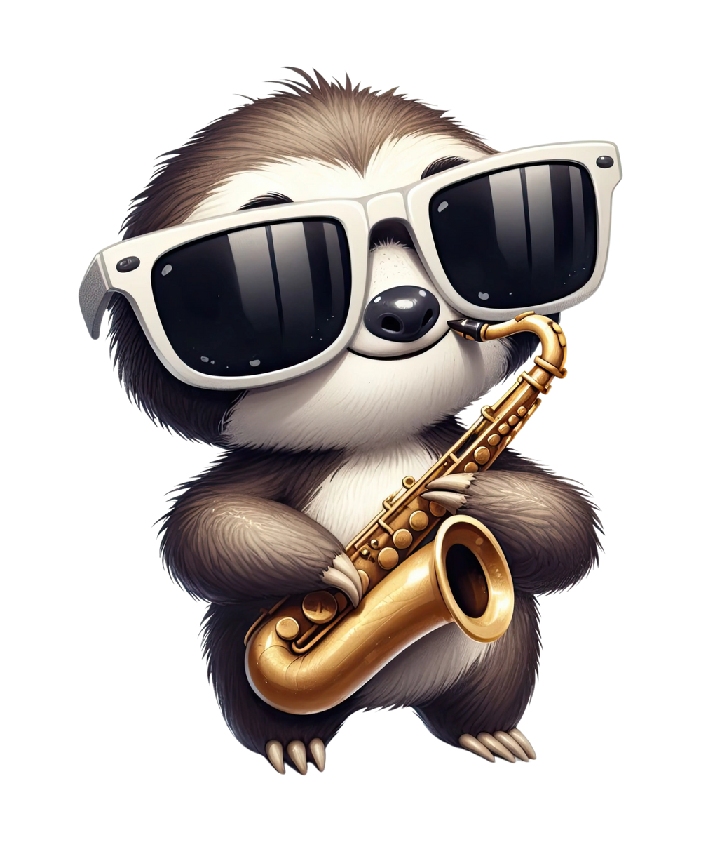 Sloth (8) Sloth Animals Ready To Press Dtf Transfers