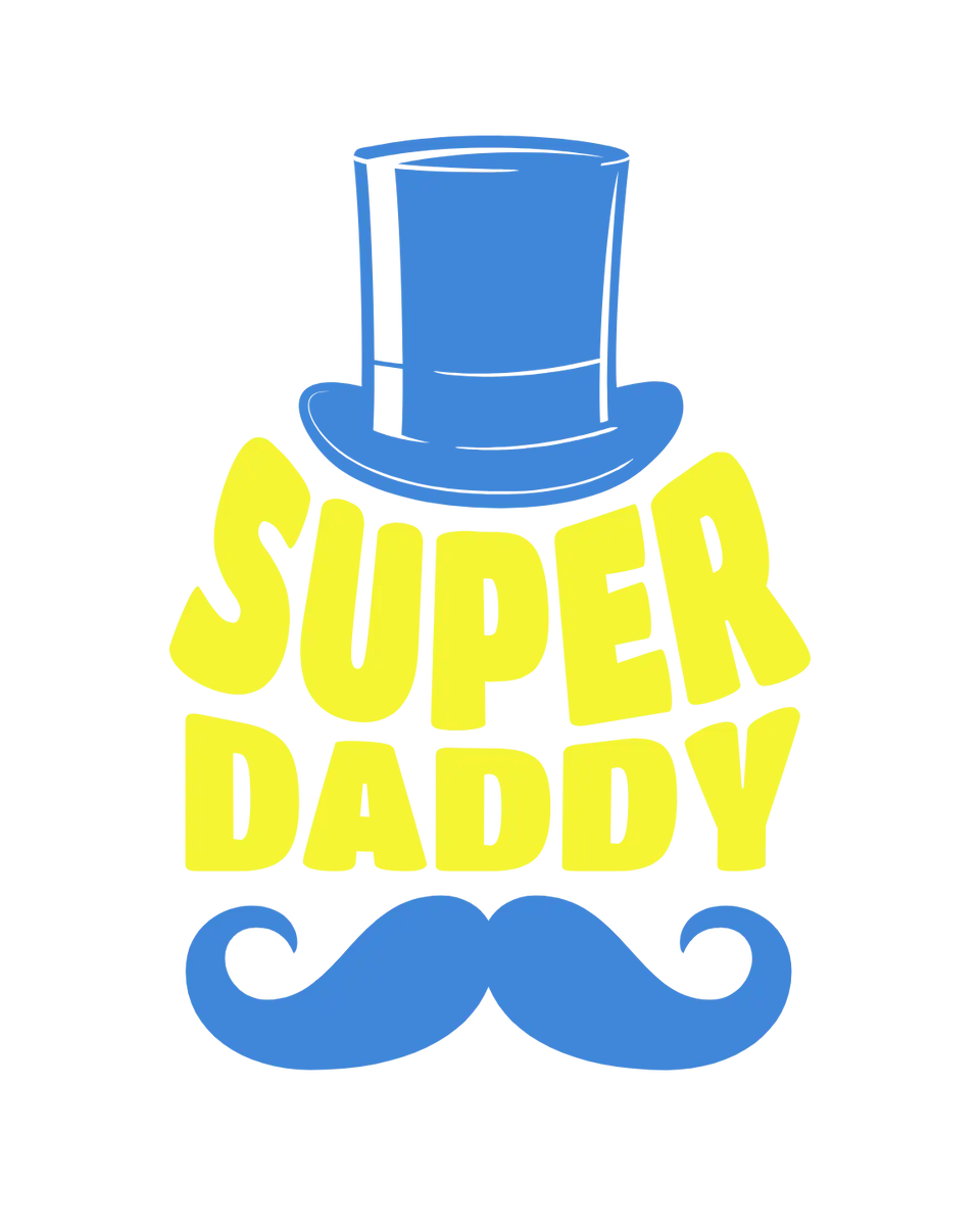 Super Daddy Father's Day Holidays Ready To Press Dtf Transfers