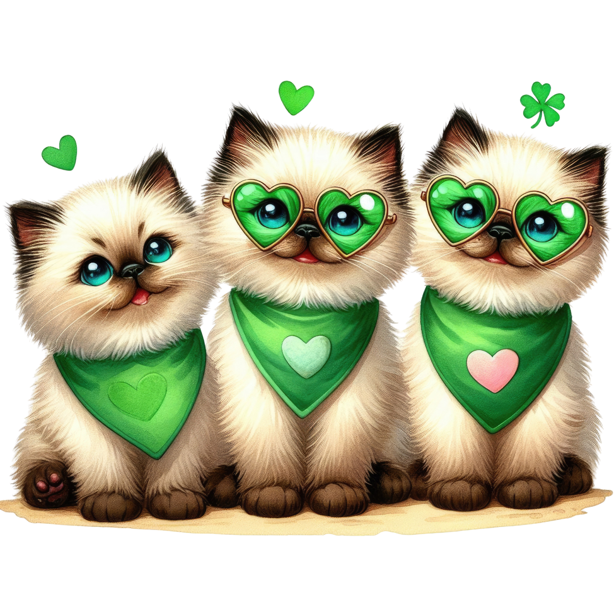 Patrick Cat (5) Cats Animals Ready To Press Dtf Transfers